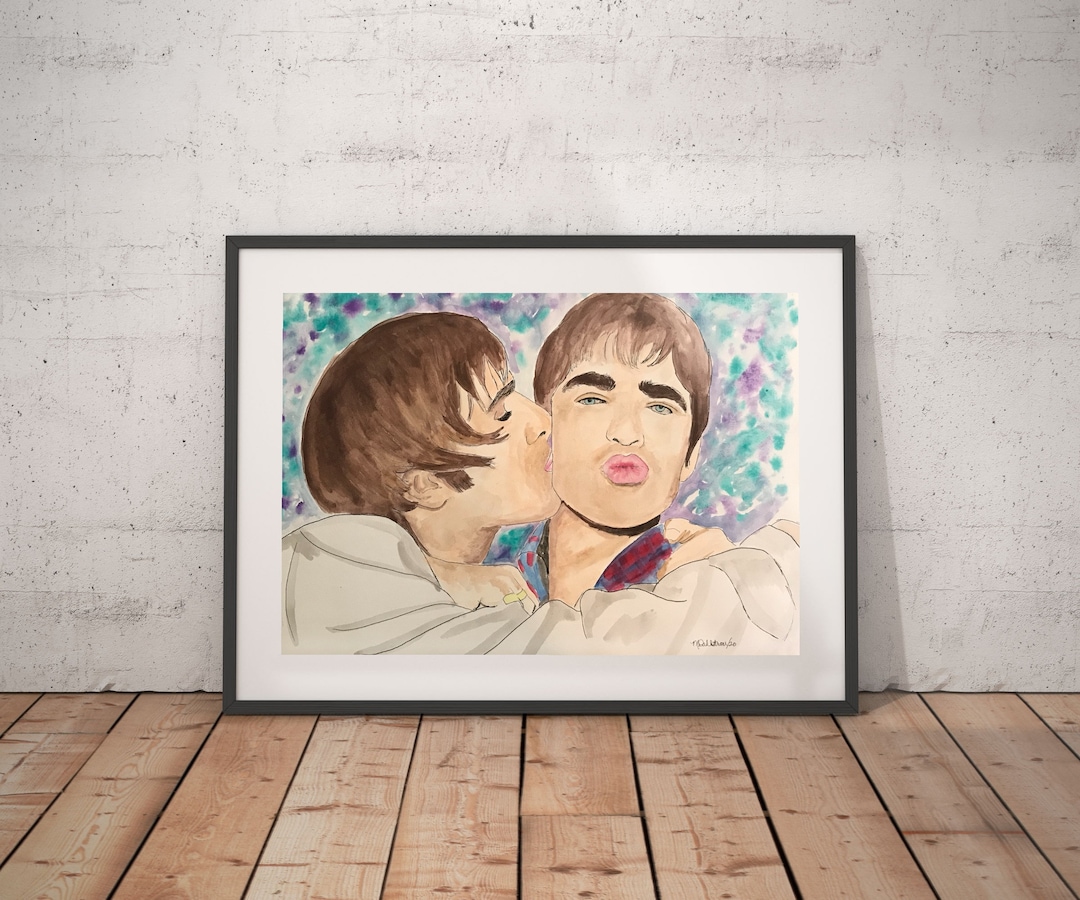 Brotherly Love Fine Art PRINT of My Original Watercolor - Etsy