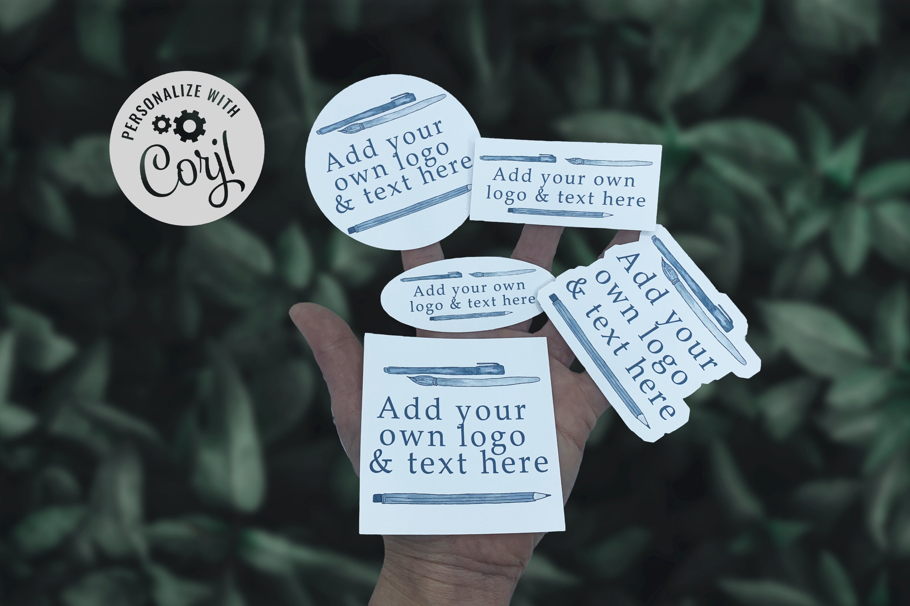 Customizable Personalized Packaging Stickers for Boxes & - Etsy