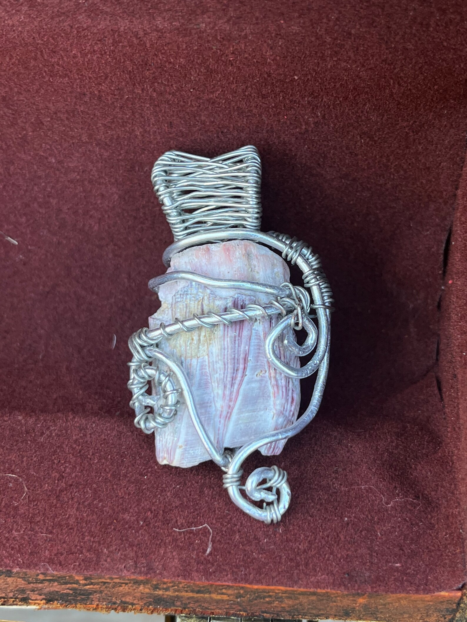 One of a Kind Wire Wrapped Shell Pendants, Wire Wrapped Shells, Beach ...