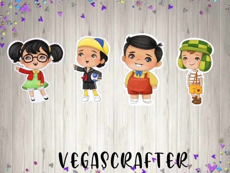 El Chavo Del Ocho, Stickers, Tv Show - Etsy
