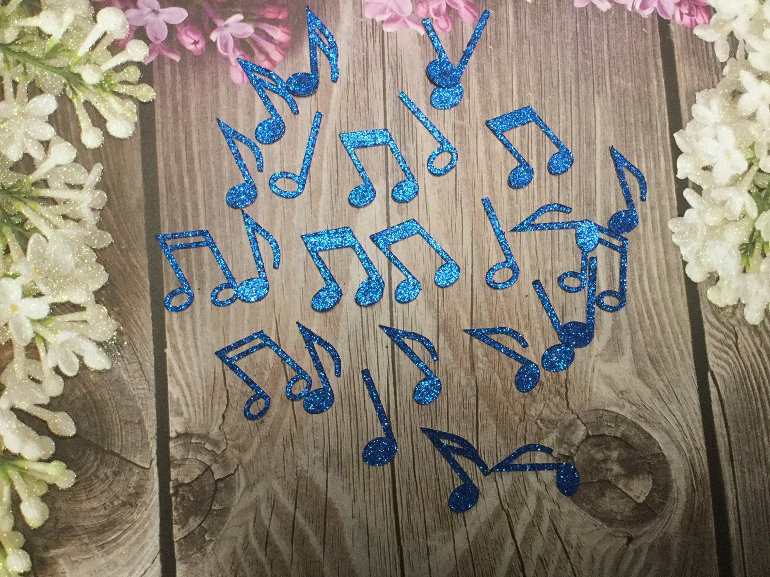 Music Notes Glitter Gold Party Teacher Music Musical Confetti | Etsy