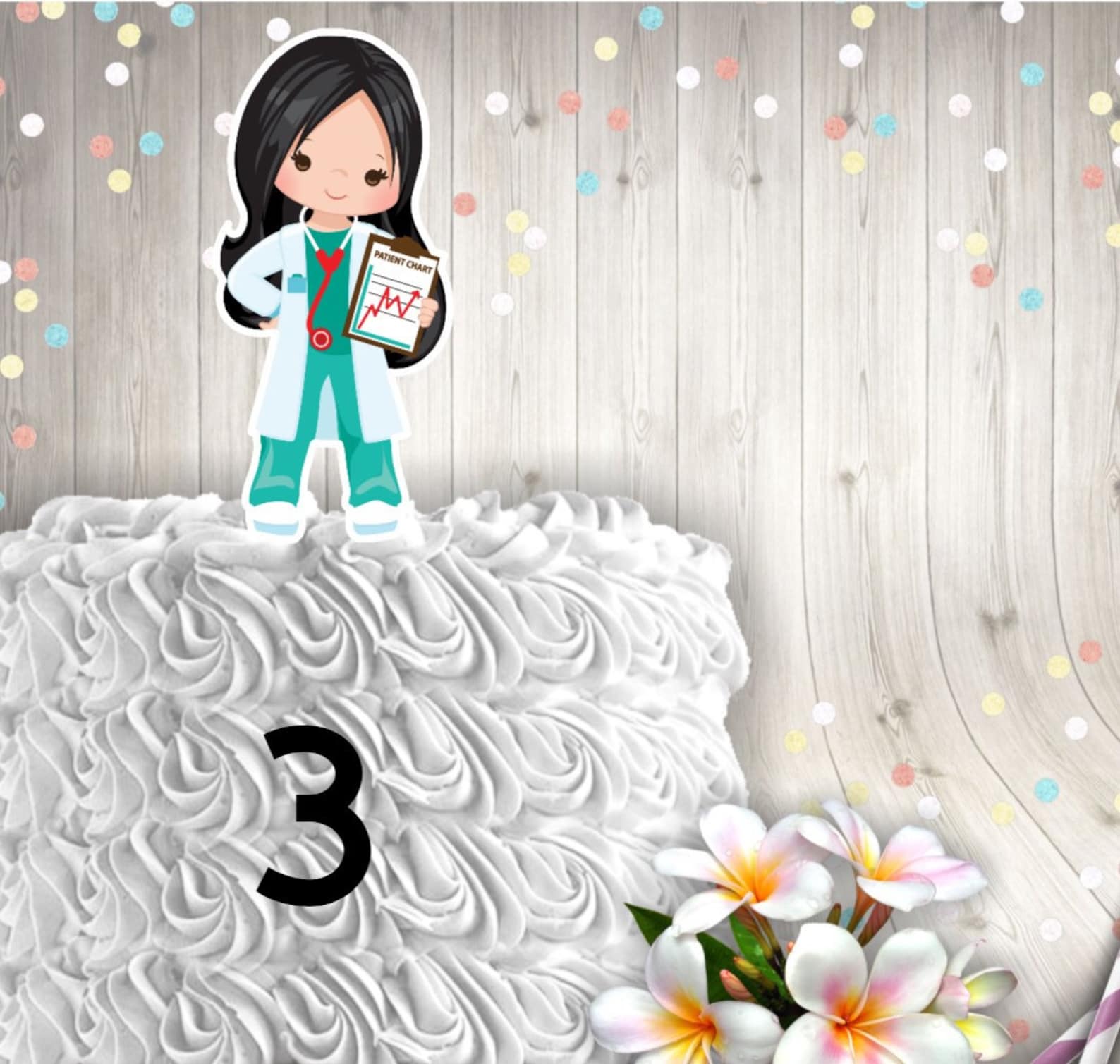 Doctor Graduation Cake Topper Cake Topper Doctor Party | Etsy