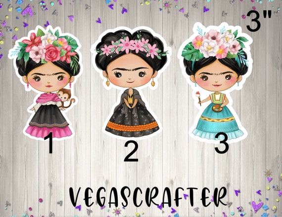 Frida Kahlo Stickers Laptop Decor Stickers Frida Stickers | Etsy