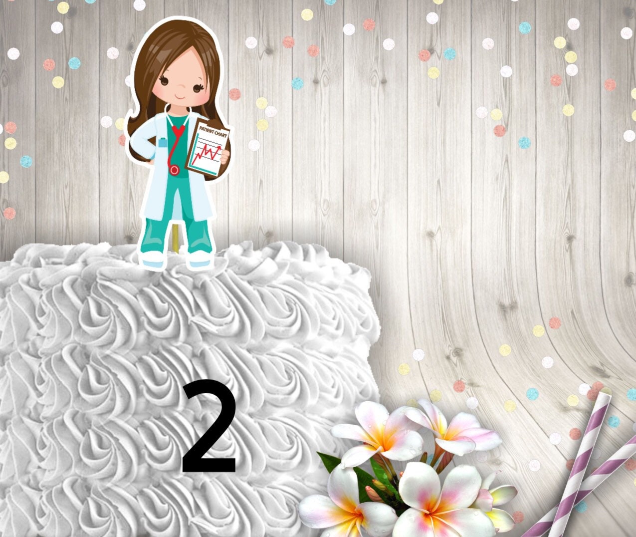 Doctor Graduation Cake Topper Cake Topper Doctor Party - Etsy