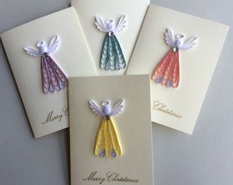 Quilled Angel Cards - Etsy