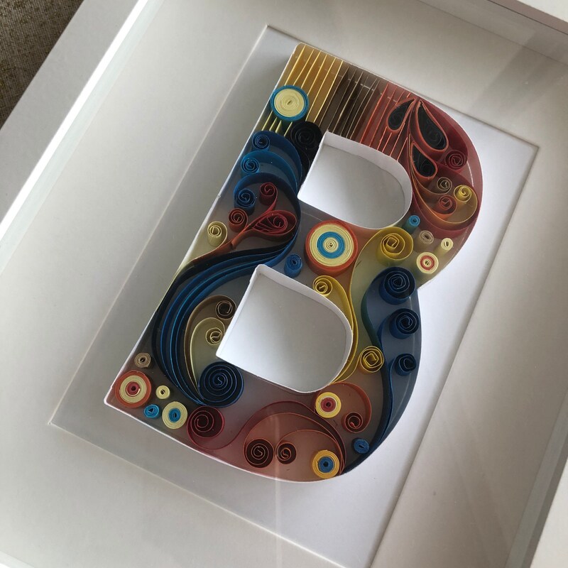 Quilled Monogram - Etsy