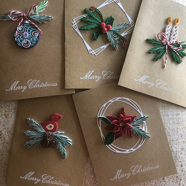 Quilled Cards - Etsy