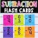 Subtraction Flash Cards | Printable Flashcards for Kids | Printable ...