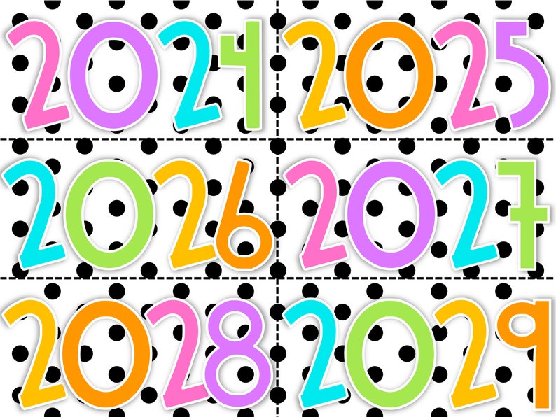Daily Flip Calendar | Rainbow Flip Calendar | Polka Dot Calendar ...