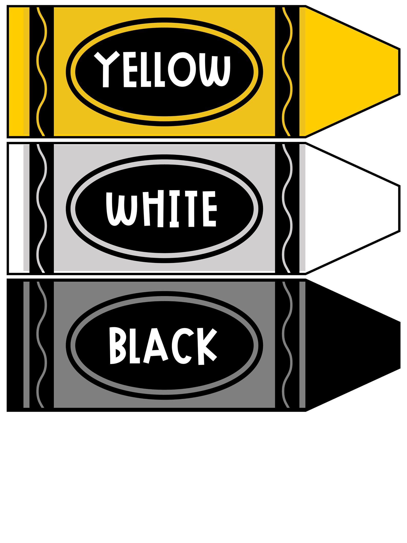 Crayon Color Posters and Labels for Classrooms Crayon Classroom Decor ...