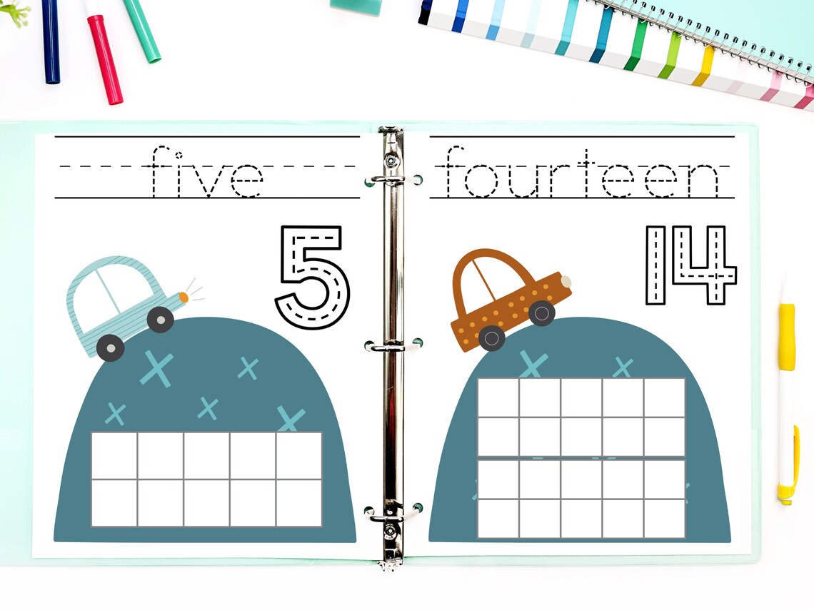 Number Tracing Worksheets | Busy Book Printable | Number Worksheets for ...