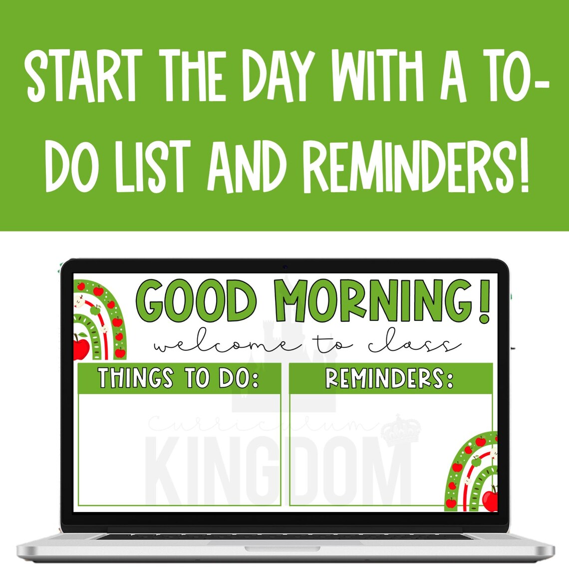 Monthly Good Morning Slides Full Year Bundle | August Good Morning ...