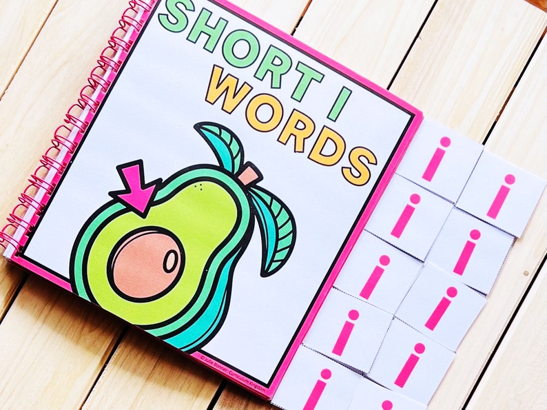 Phonics Adapted Book CVC Short I Words Hands on Interactive - Etsy