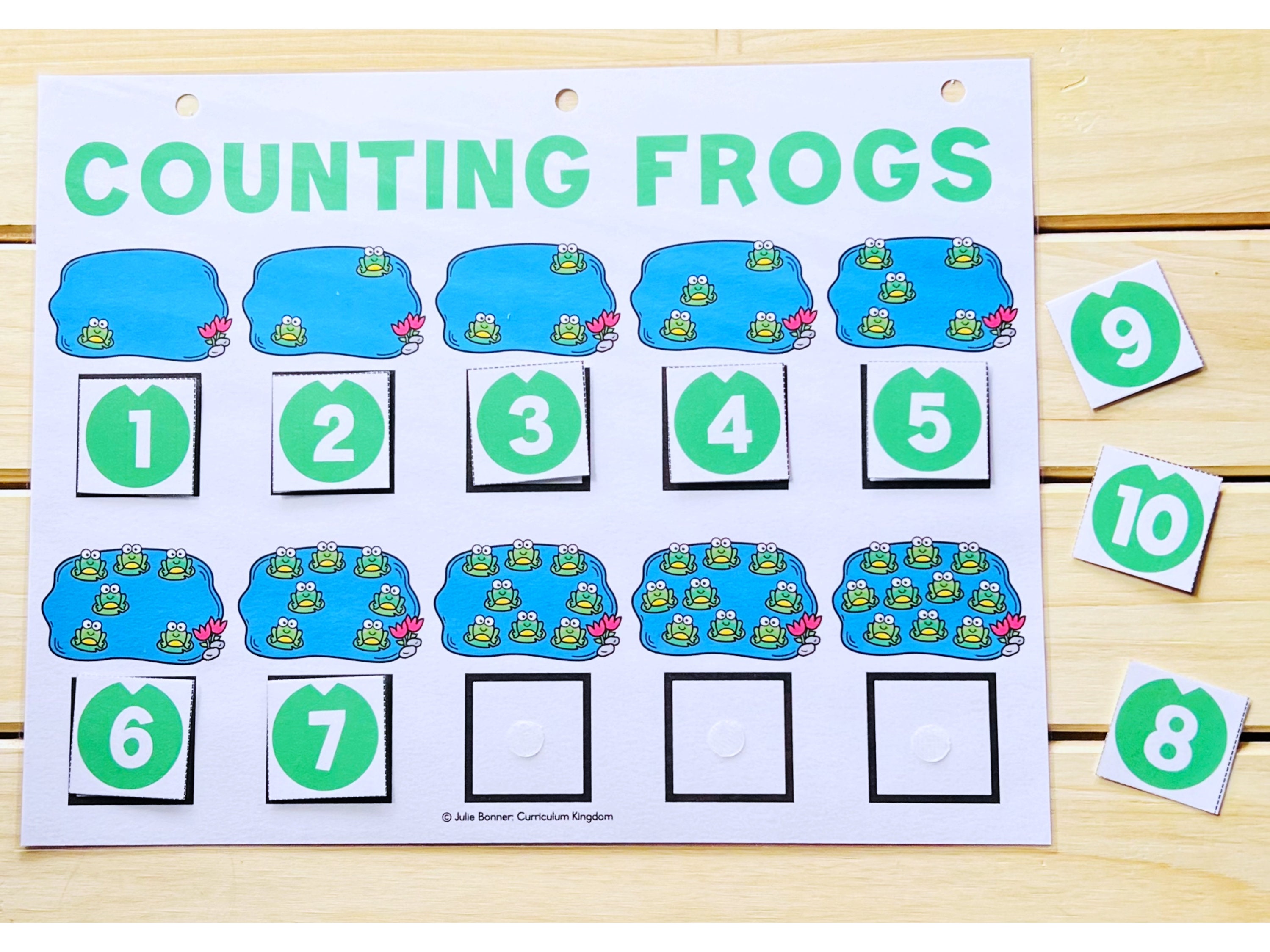 Printable Busy Book Activity Counting to 10 - Etsy