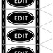 Crayon Name Tags Crayon Desk Plate Student Desk Plates Printable ...