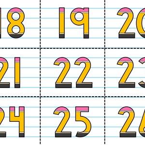 Pencil Flip Calendar | Classroom Flip Calendar | Composition Notebook ...