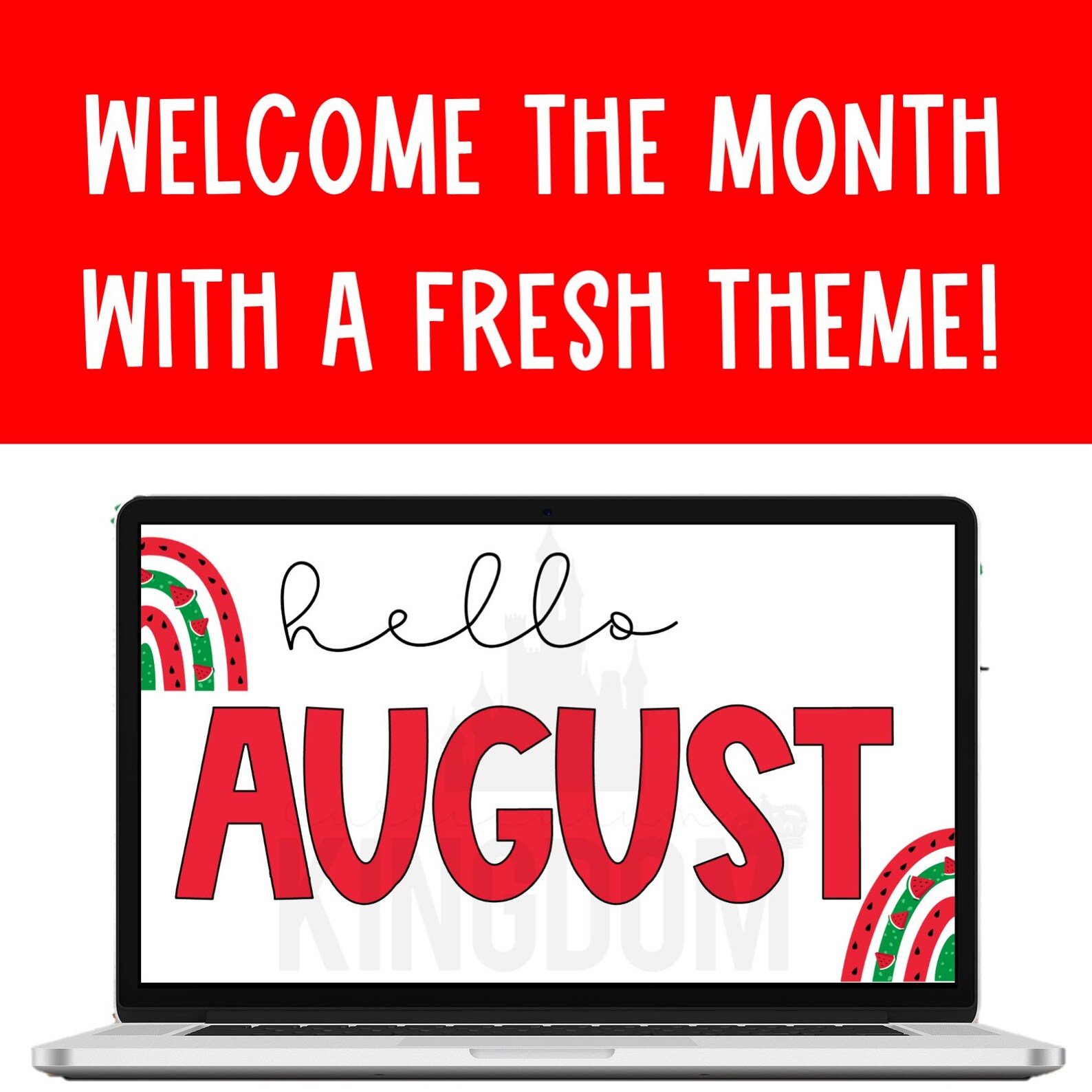 Monthly Good Morning Slides Full Year Bundle | August Good Morning ...