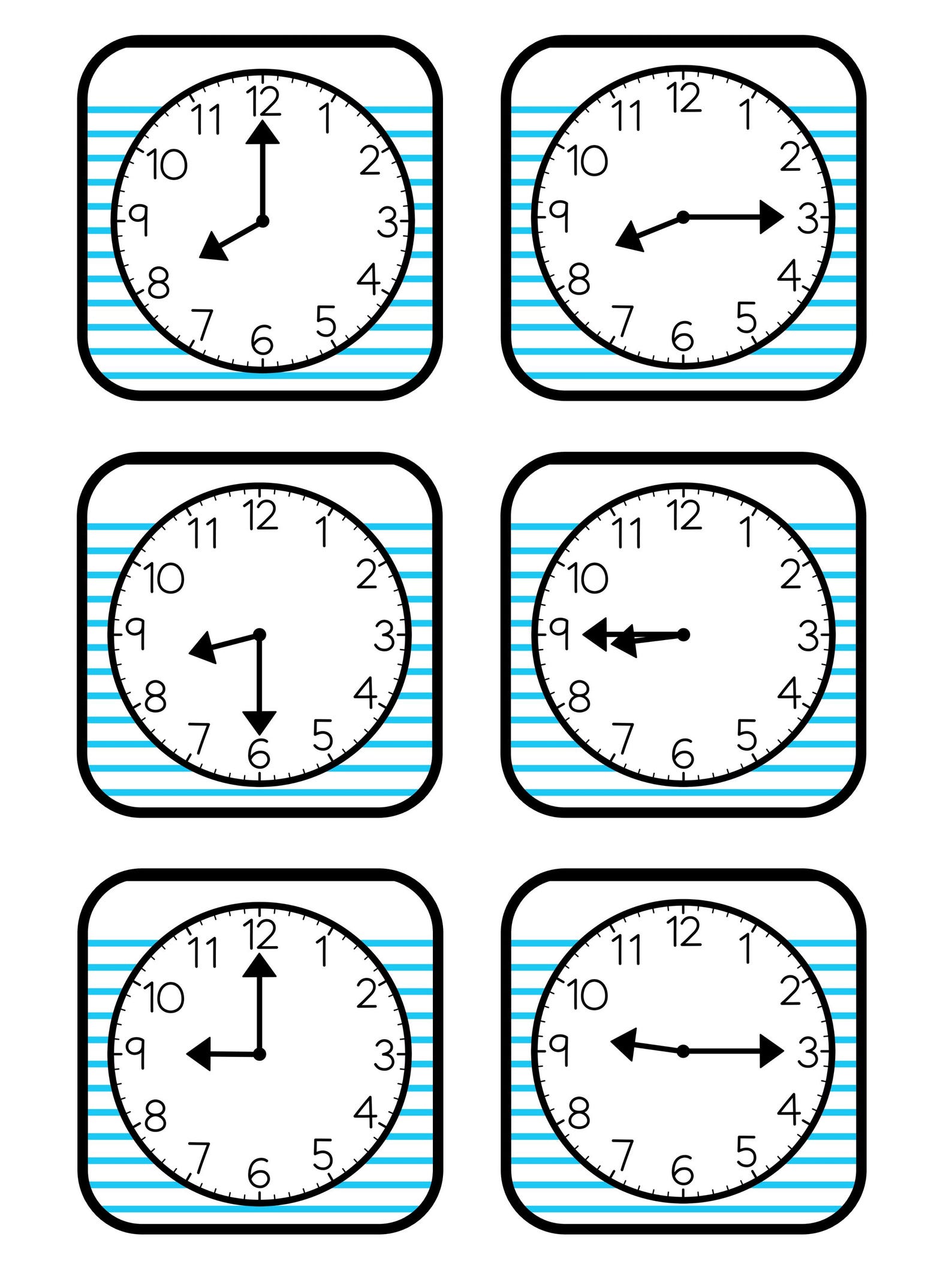 Class Schedule Cards With Pictures | Composition Notebook Classroom ...