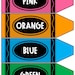 Crayon Color Posters and Labels for Classrooms | Crayon Classroom Decor ...