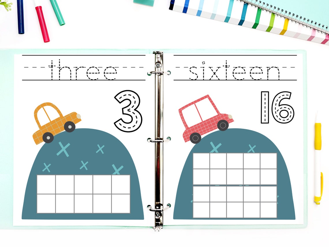 Number Tracing Worksheets | Busy Book Printable | Number Worksheets for ...