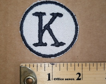 Monogram Patch - Etsy