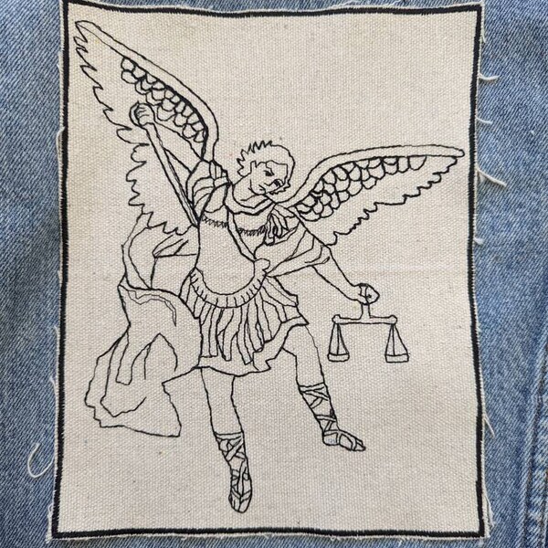 St. Michael Embroidery - Etsy