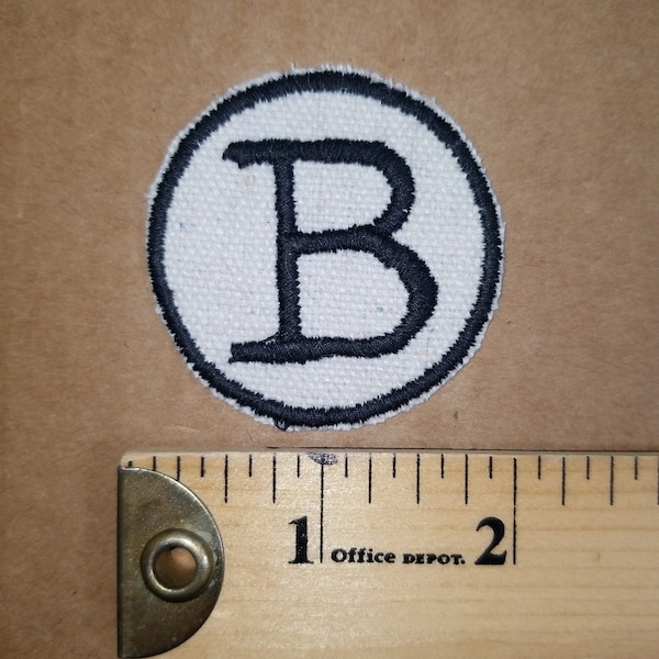 Letter B Patch - Etsy