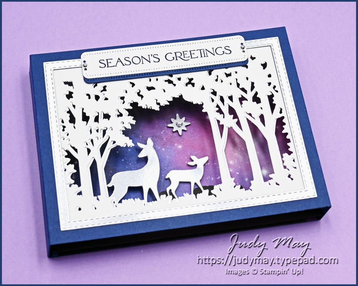 Christmas Diorama Card & Luminary | Holidays | Fancy Fold Cards | 3D ...