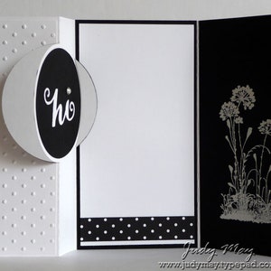 Craft Tutorial - Polka Dot Flip Card Tutorial - Etsy