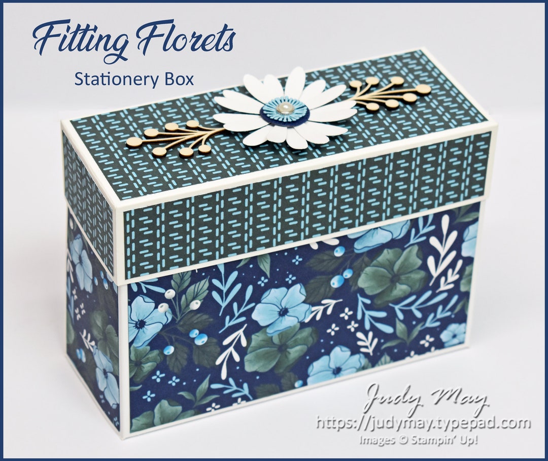 Stationery Box Tutorial: Stampin’ Up! Bundle Tutorials (PDF Download ...