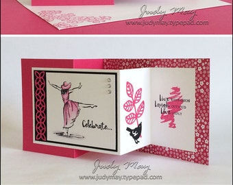 Craft Tutorial Double 'Z' Fancy Fold Card | Etsy Canada