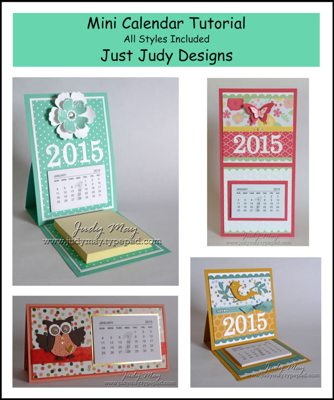 Craft Tutorial - Mini Calendar Projects Tutorial - Etsy