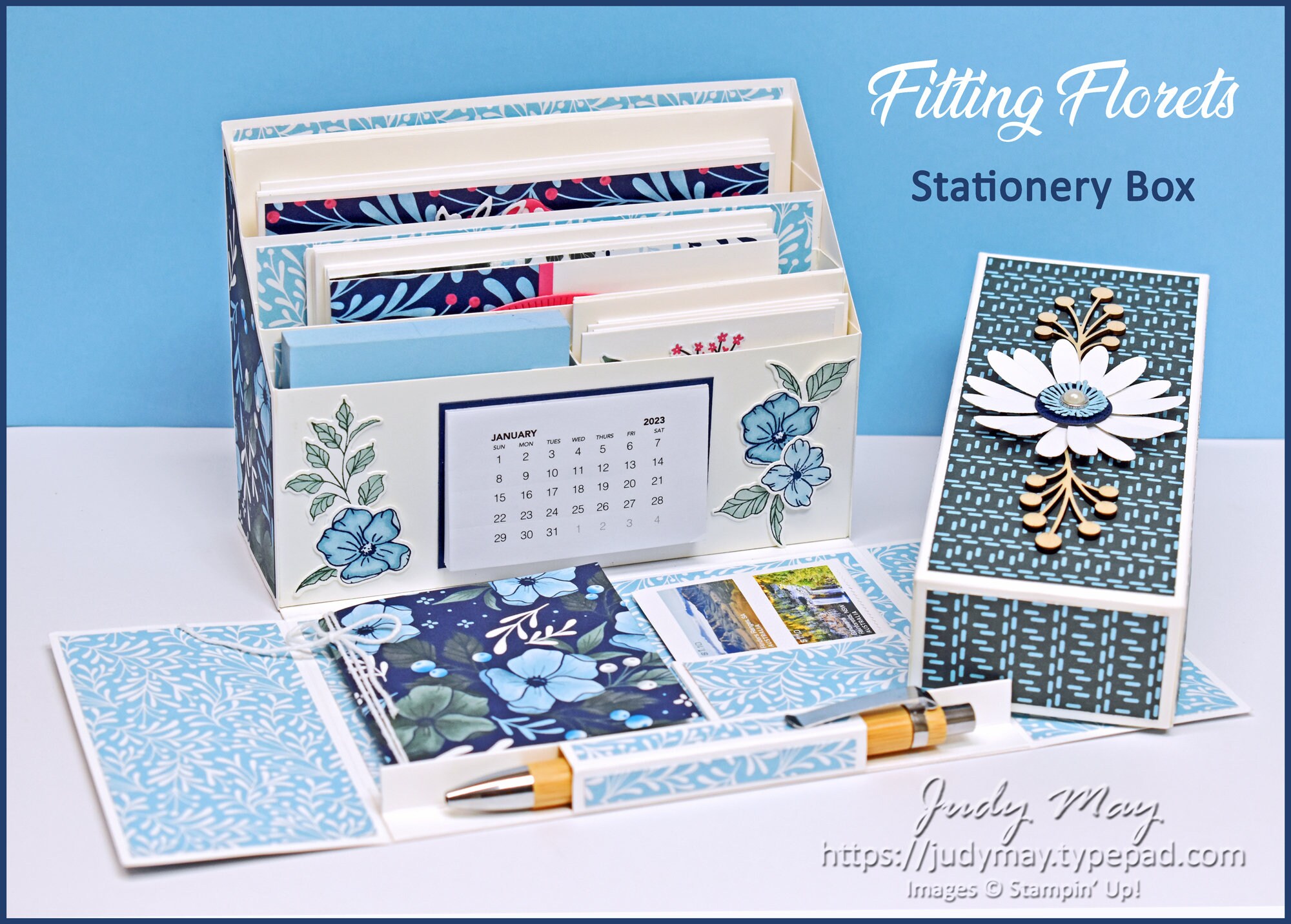 Stationery Box Tutorial: Stampin’ Up! Bundle Tutorials (PDF Download ...