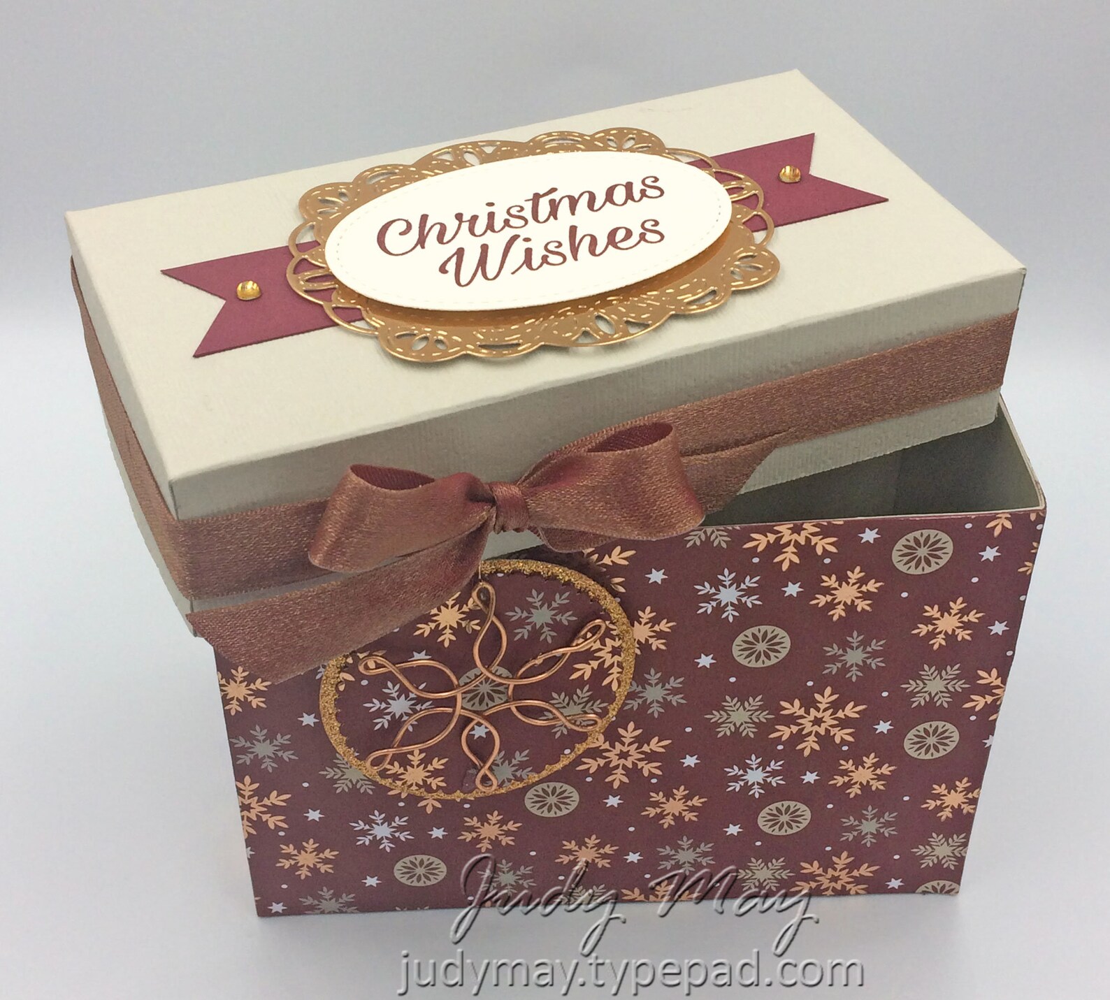 Christmas Gift Box & Tags Tutorial - Etsy