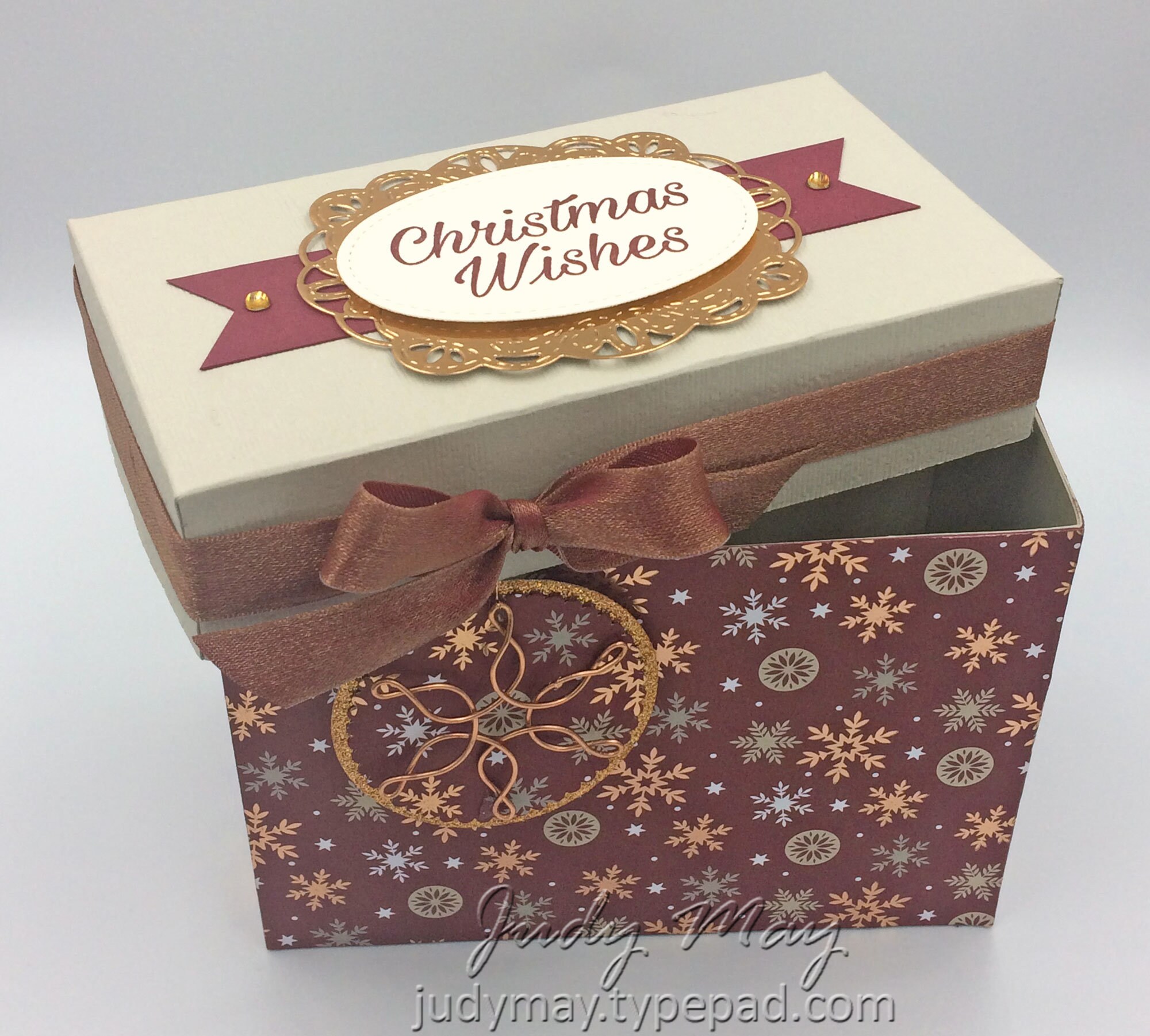 Christmas Gift Box & Tags Tutorial - Etsy