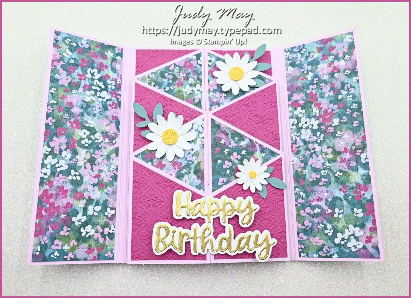 Fancy Fold Card Tutorials: 3D Card Making (PDF Download) - Etsy