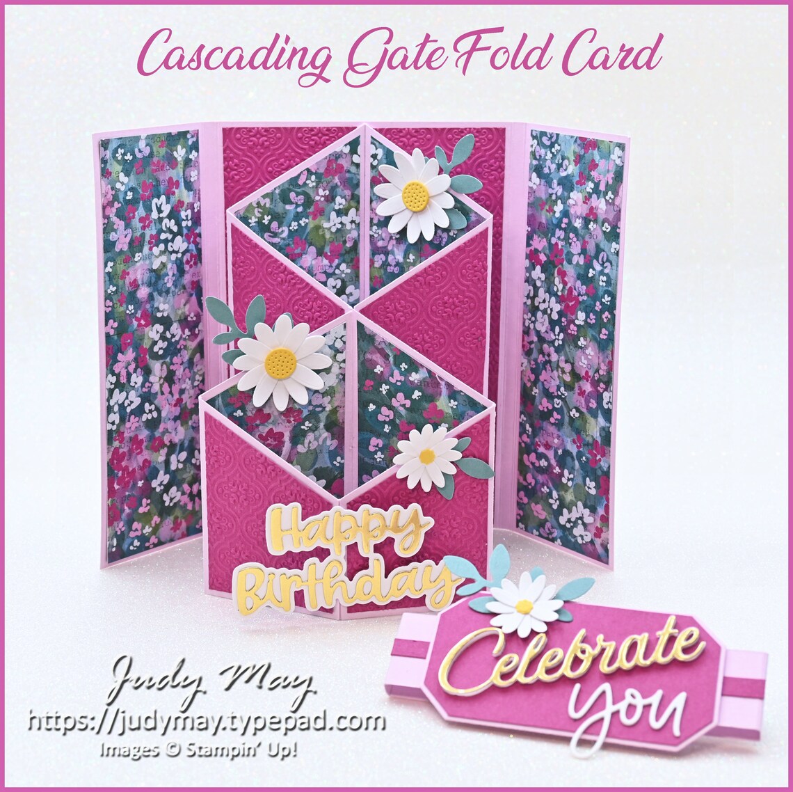 Fancy Fold Card Tutorials: 3D Card Making (PDF Download) - Etsy