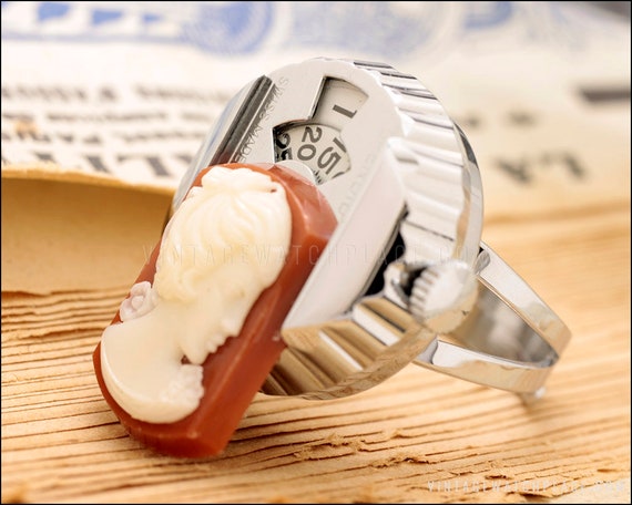 New Old Stock very rare Spendid ring watch, mechanica… - Gem