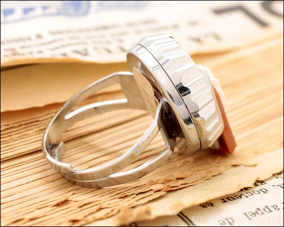 New Old Stock very rare Spendid ring watch, mechanica… - Gem