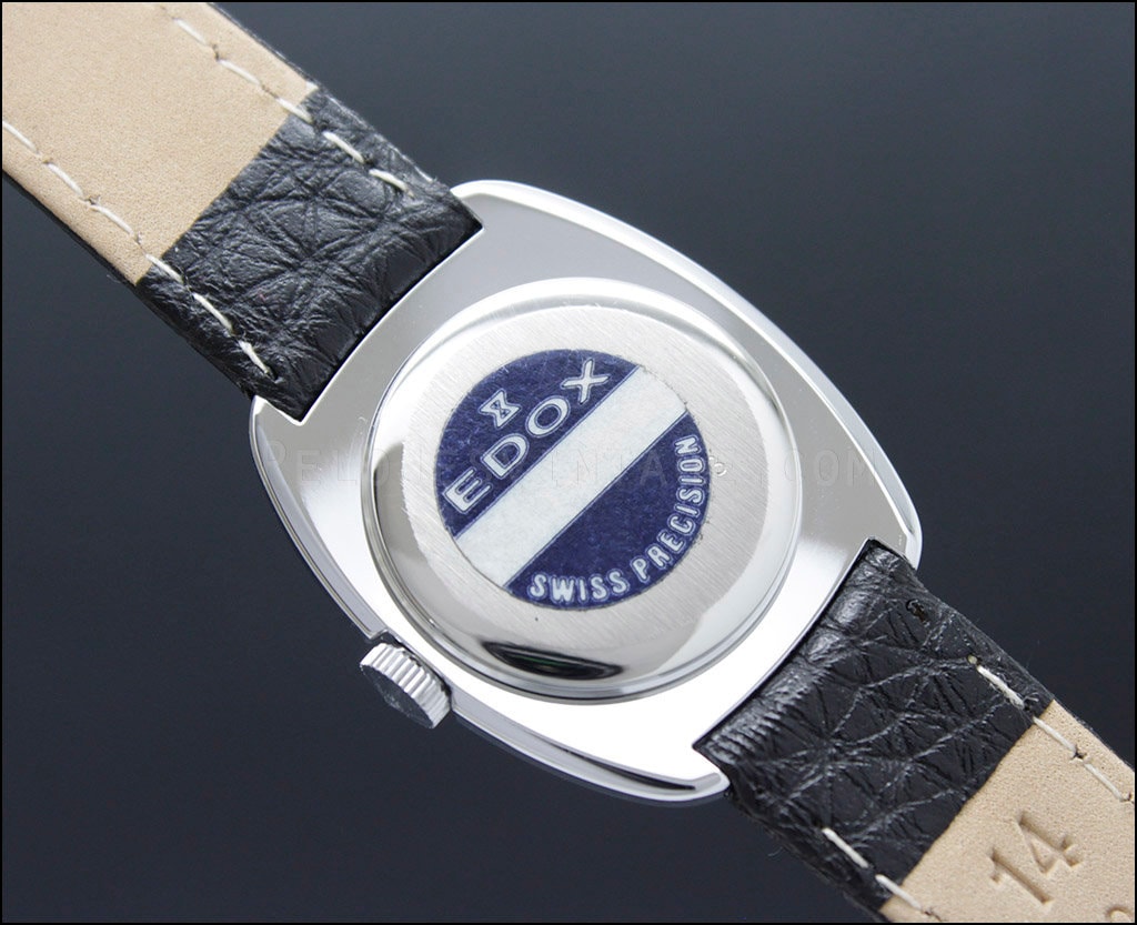 Vintage watch for ladies Edox NOS swiss made steel vintage | Etsy