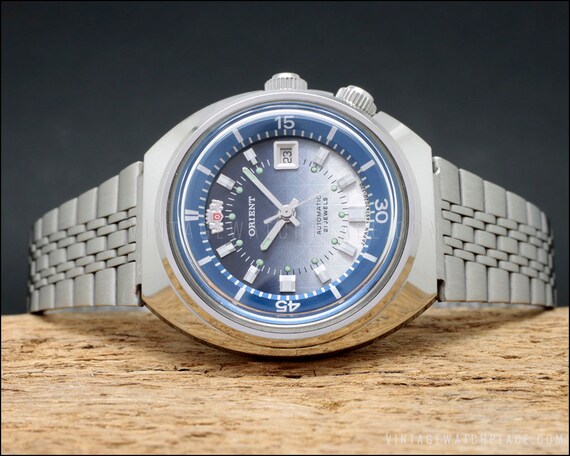 Vintage Orient compressor style automatic ladies' wat… - Gem