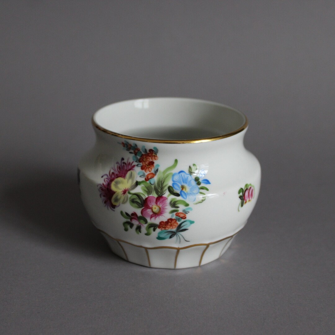 Herend Saxonian 3" Vase - Etsy