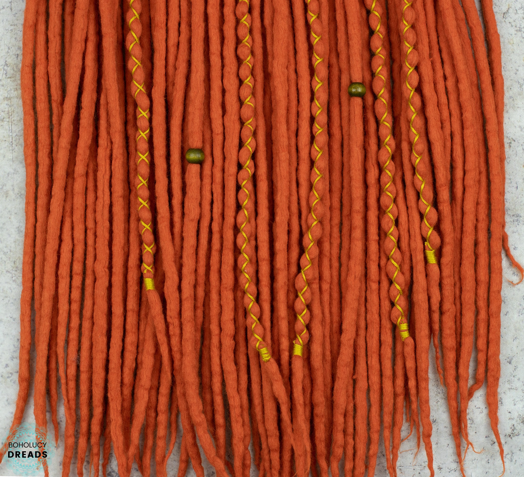 Burnt Orange Dreadlocks