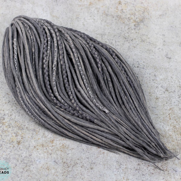 Grey Hair Extensions - Etsy