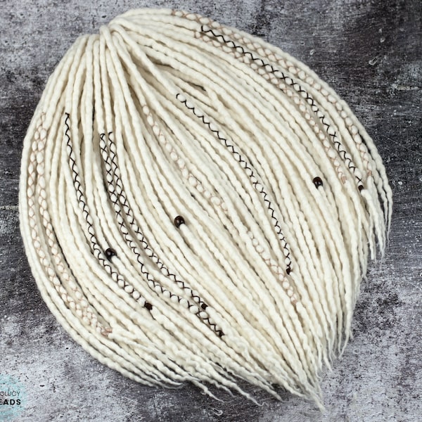 Wool Dreadlock Extensions - Etsy