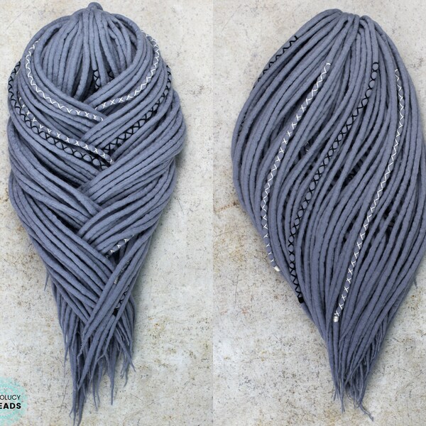 Wool Dreadlock Extensions - Etsy