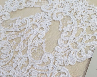 Elegant Bridal Lace Trim Wedding Dress Lace Trim Flower Lace - Etsy