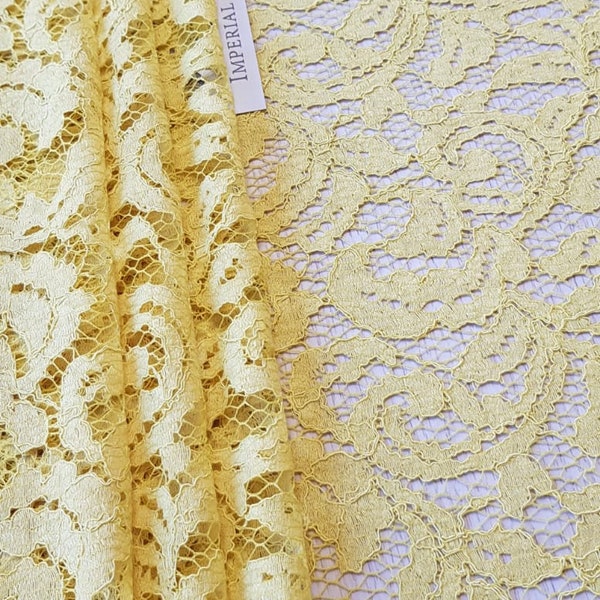 Yellow Lace - Etsy