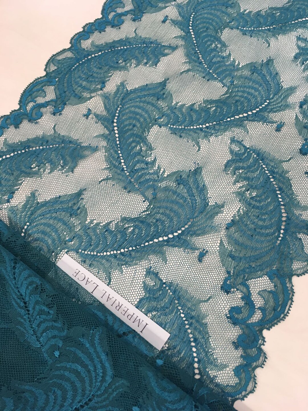 Blue Lace Trim, Chantilly Lace, French Lace Trim, Bridal Lace, Wedding ...