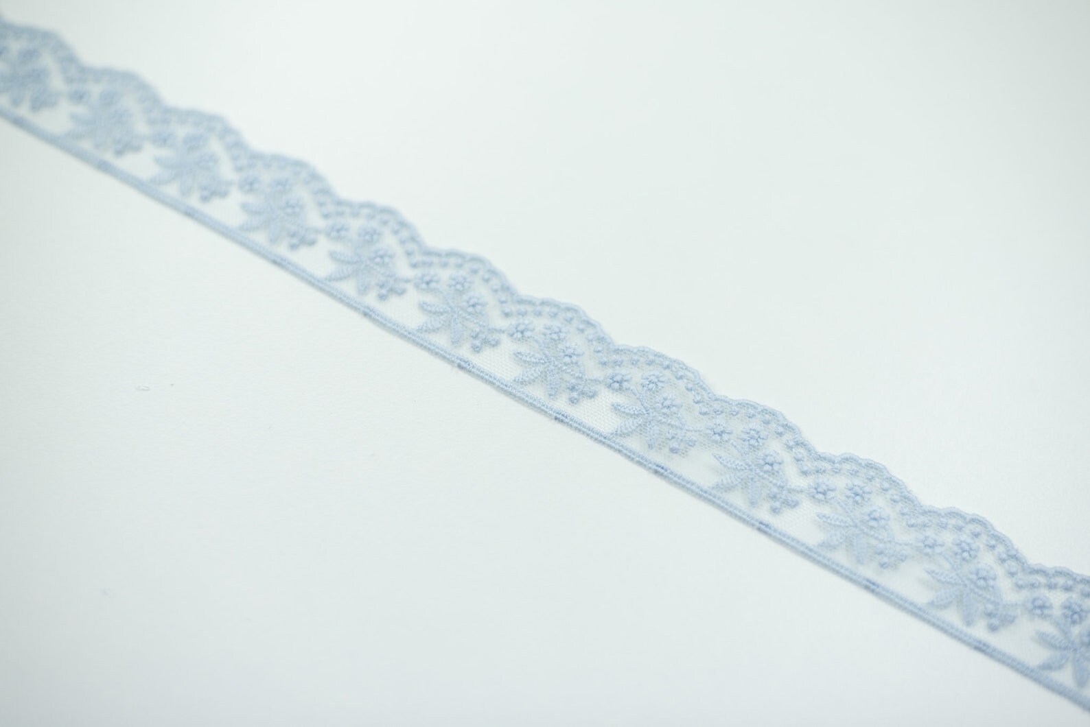 Blue Lace Trim Macrame Boho Lace Trim Macrame Bridal Lace - Etsy